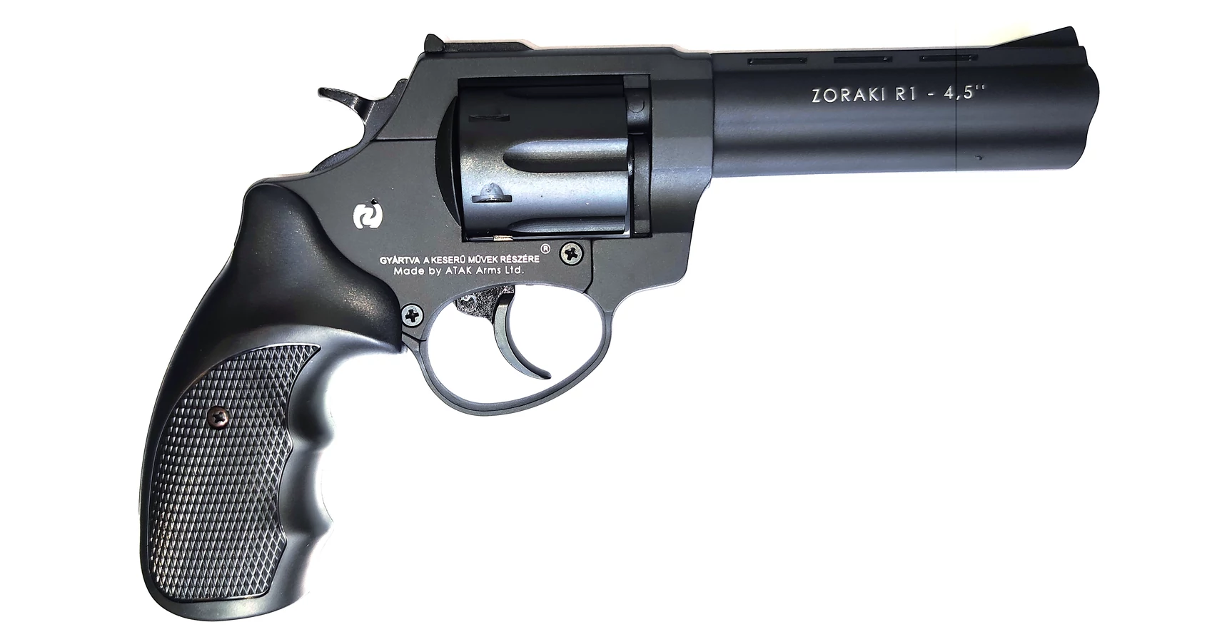 Zoraki R1 GG 4,5 fekete, gumilövedékes - Fegyverek